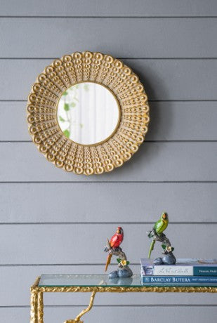 Beaded Sunburst Mirror SM – Merridian Home Furnishings