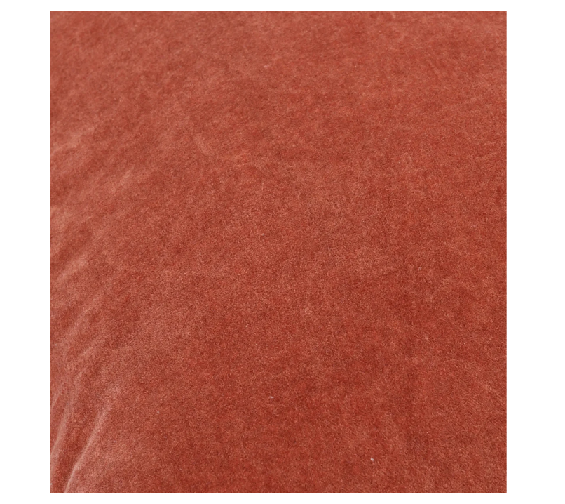 Heirloom Velvet Throw Pillow | Terra Cotta – Merridian Home Furnishings